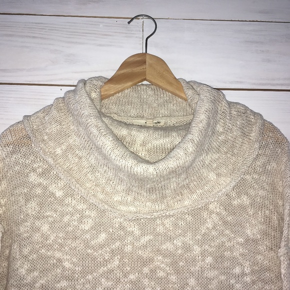 LA made | Sweaters | Lamade Xs Cowl Neck Knit Sweater With Pockets ...